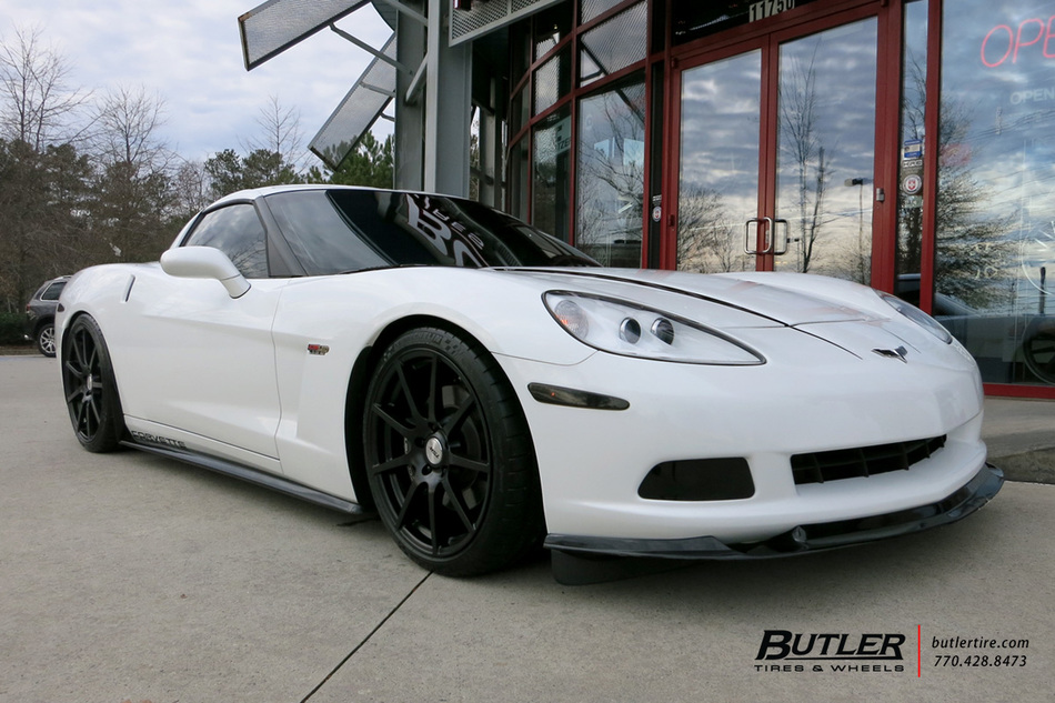 Chevrolet Corvette with 20in TSW Interlagos Wheels exclusively from ...
