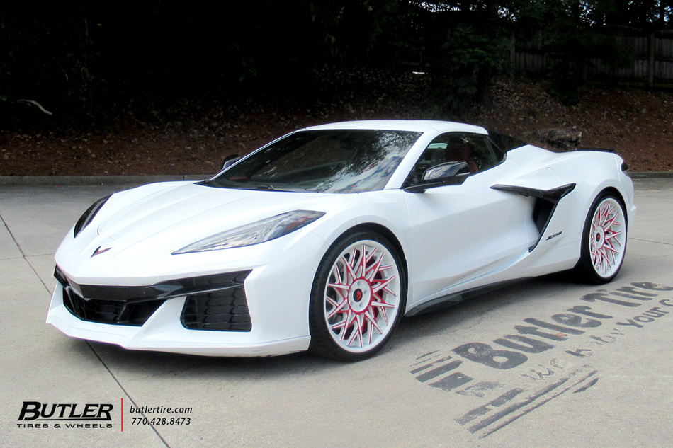 Chevrolet Corvette with 22in Forgiato Blocco Wheels exclusively from ...