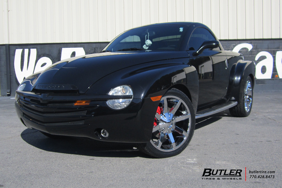 Chevrolet SSR with 22in KMC Slide Wheels exclusively from Butler Tires ...