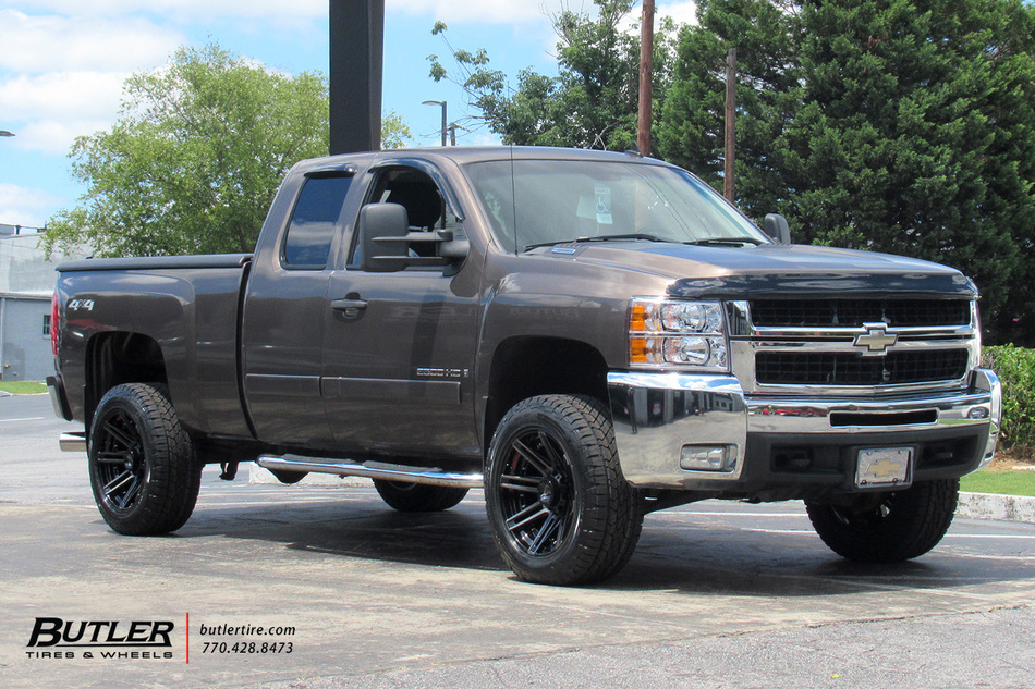 Chevrolet Silverado with 20in 4Play 4P08 Wheels exclusively from Butler ...