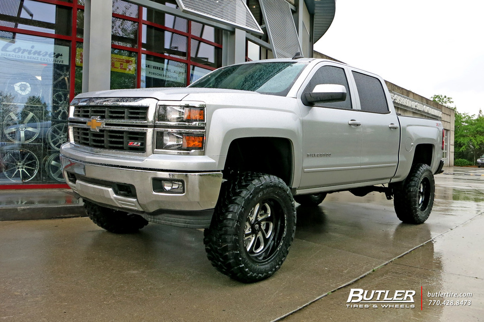 Chevrolet Silverado with 20in Fuel Flow Wheels exclusively from Butler ...
