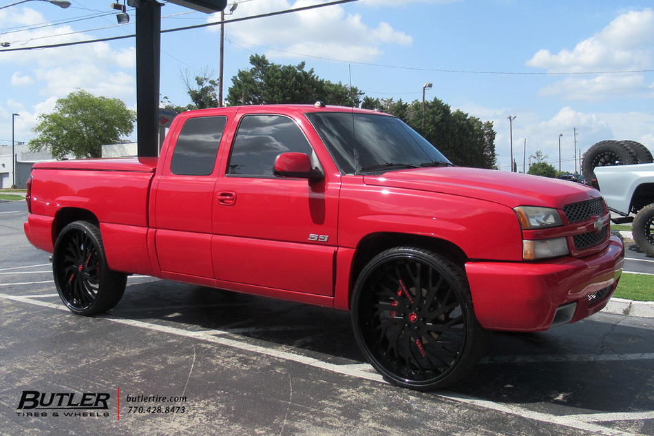 Chevrolet Silverado with 30in Forgiato Sincro Wheels exclusively from ...