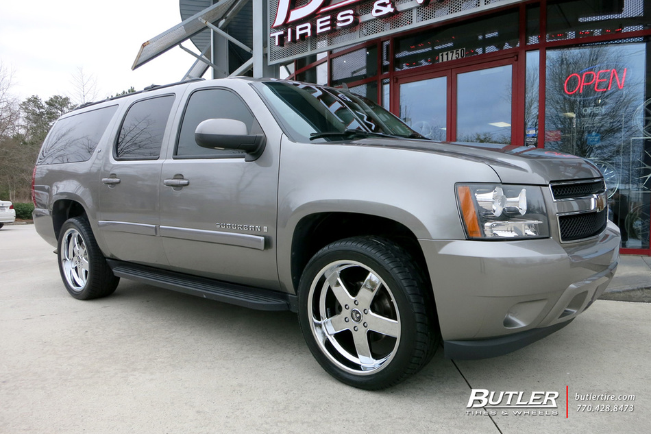 Chevrolet Suburban with 22in DUB Big Baller Wheels exclusively from ...