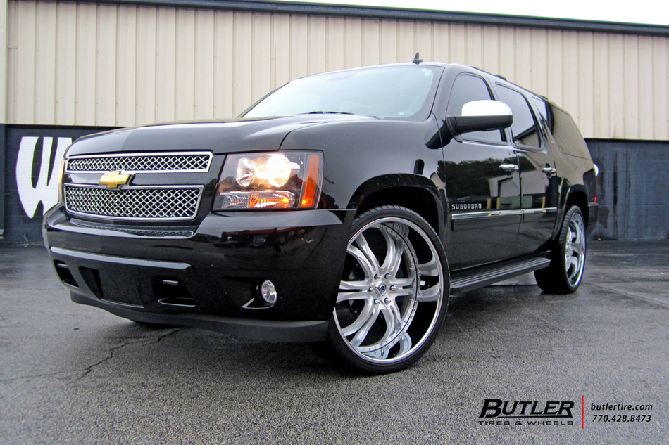 Chevrolet Suburban with 26in Asanti AF176 Wheels exclusively from ...