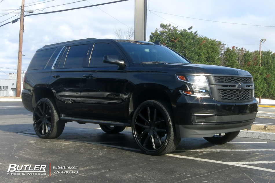 Chevrolet Tahoe with 26in Lexani R-Twelve Wheels exclusively from ...