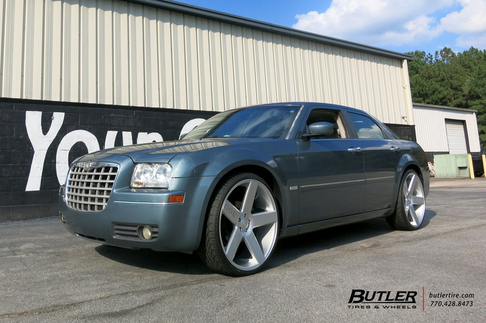 Chrysler 300 with 24in DUB Baller Wheels exclusively from Butler Tires ...