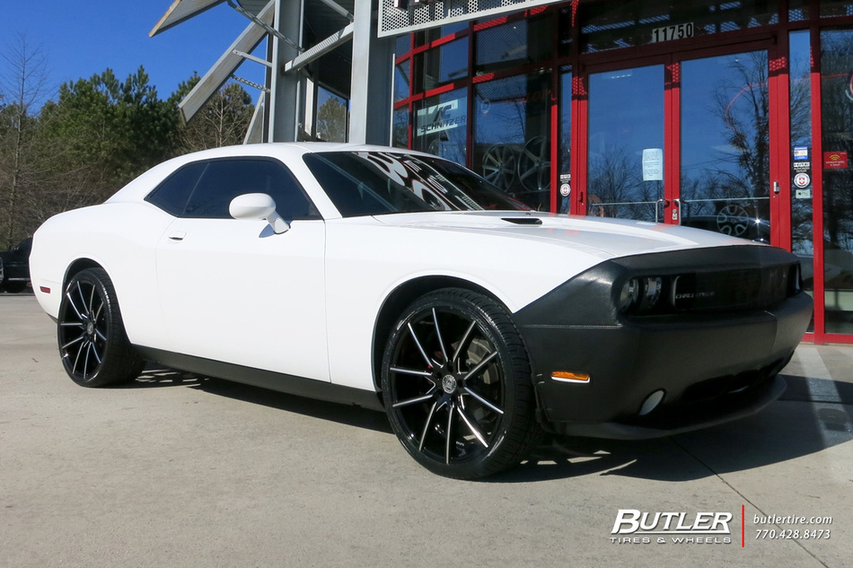Dodge Challenger with 22in Lexani Gravity Wheels exclusively from ...