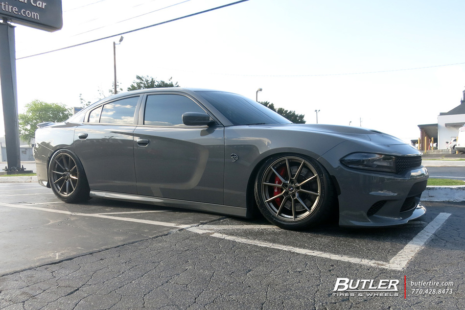 Dodge Charger with 20in Savini SV-F4 Wheels exclusively from Butler ...