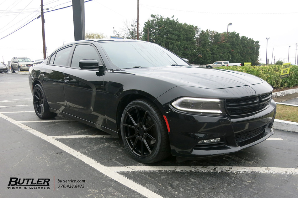 Dodge Charger with 20in TSW Chrono Wheels exclusively from Butler Tires ...