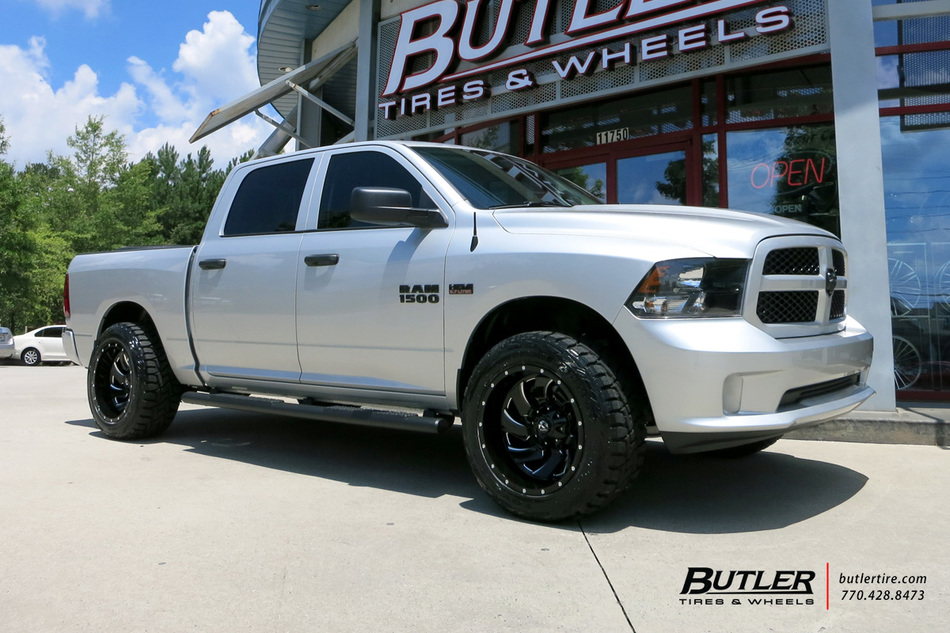 Dodge Ram with 20in Fuel Cleaver Wheels exclusively from Butler Tires ...