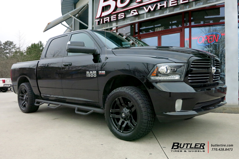 Dodge Ram with 20in Fuel Pump Wheels exclusively from Butler Tires and ...