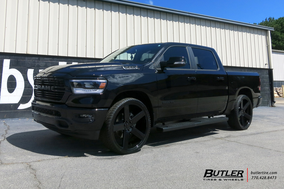 Dodge Ram with 26in DUB Baller Wheels exclusively from Butler Tires and ...