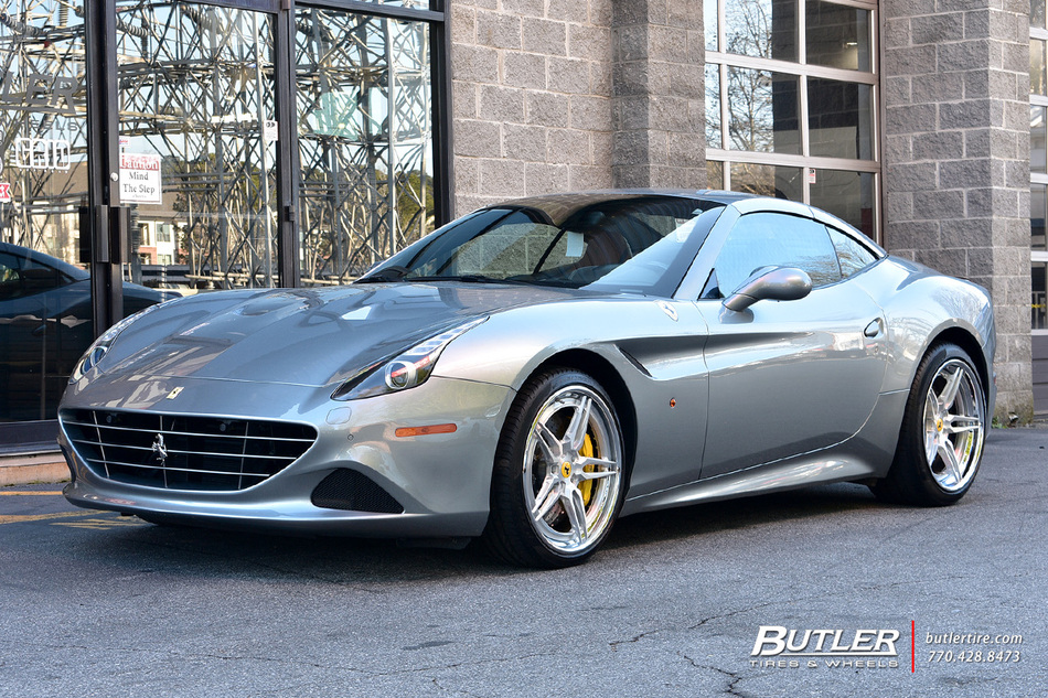 Ferrari California with 20in AG Luxury AGL69 Wheels exclusively from ...