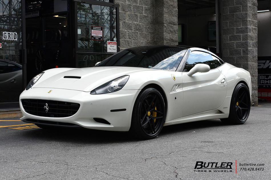 Ferrari California with 22in AG Luxury AGL42 Wheels exclusively from ...