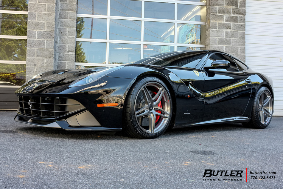 Ferrari F12 Berlinetta with 21in HRE P107 Wheels exclusively from ...