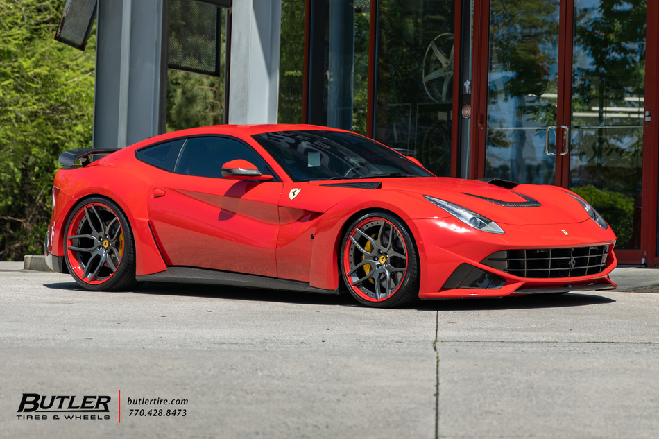 Ferrari F12 Berlinetta with 21in Novitec NF5 Novitec N-Largo Aero Kit ...