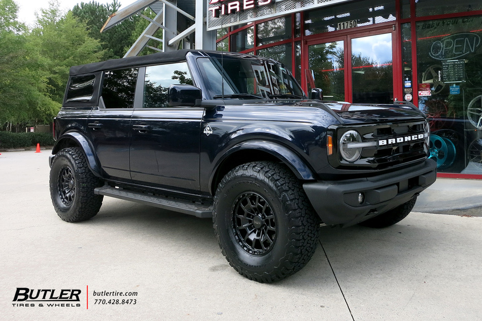 Ford Bronco with 17in KMC KM718 Wheels exclusively from Butler Tires ...
