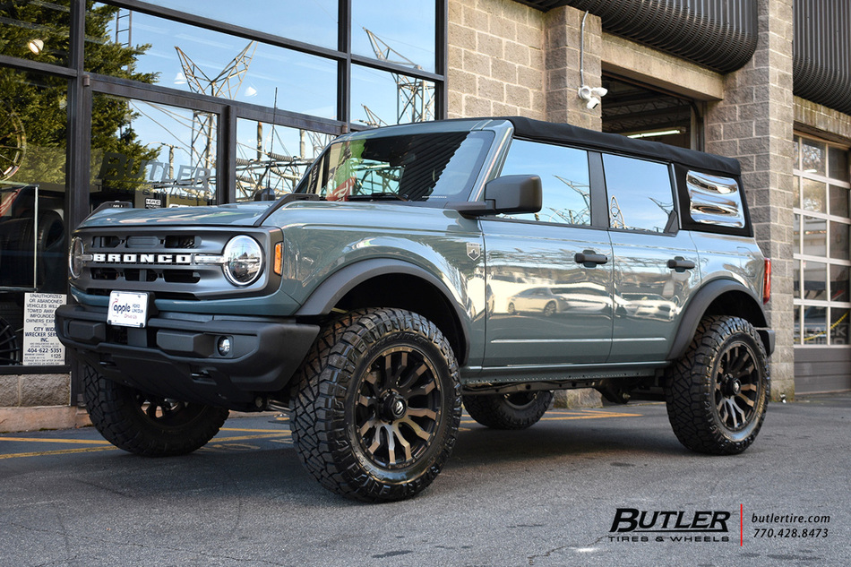 Ford Bronco with 20in Fuel Blitz Wheels exclusively from Butler Tires ...