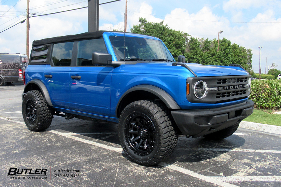 Ford Bronco with 20in Fuel Covert Wheels exclusively from Butler Tires ...