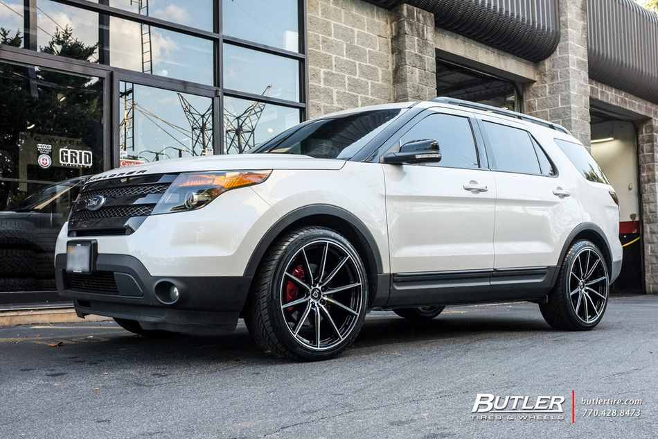 Ford Explorer with 22in Lexani CSS10 Wheels exclusively from Butler ...