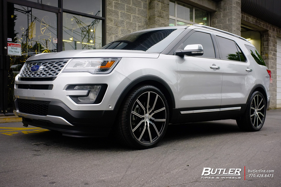 Ford Explorer with 22in Lexani Gravity Wheels exclusively from Butler ...