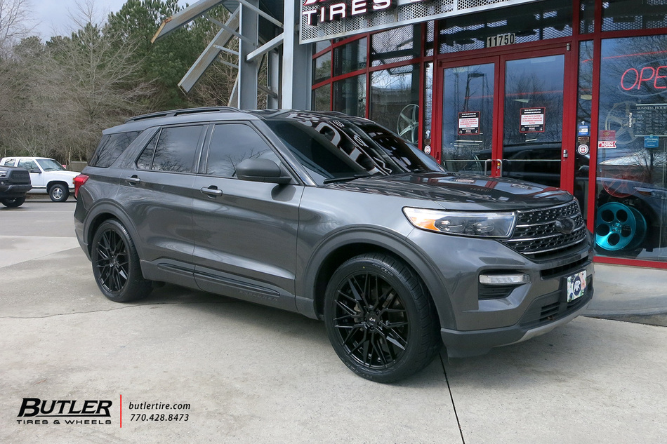Ford Explorer with 22in Niche Gamma Wheels exclusively from Butler ...