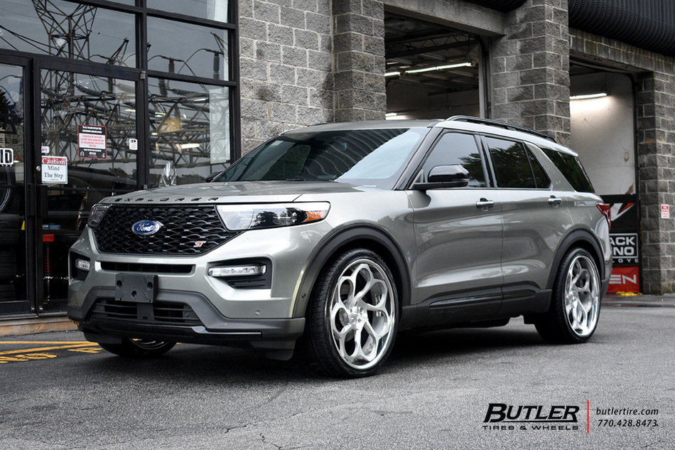 Ford Explorer with 24in Savini SV69 Wheels exclusively from Butler ...