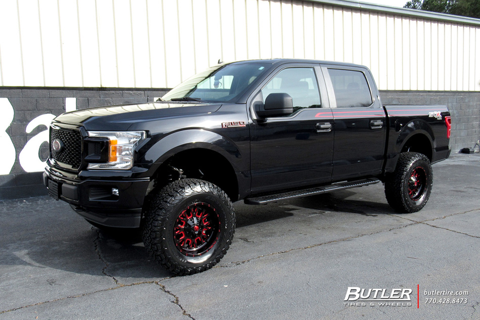 Ford F150 with 18in Fuel Stroke Wheels exclusively from Butler Tires ...