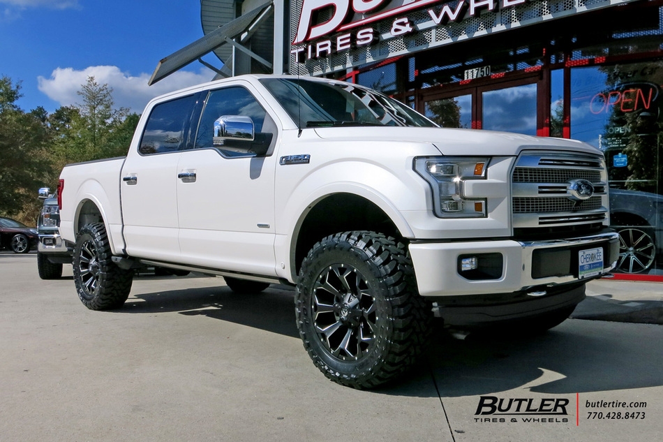 Ford F150 with 20in Fuel Assault Wheels exclusively from Butler Tires ...