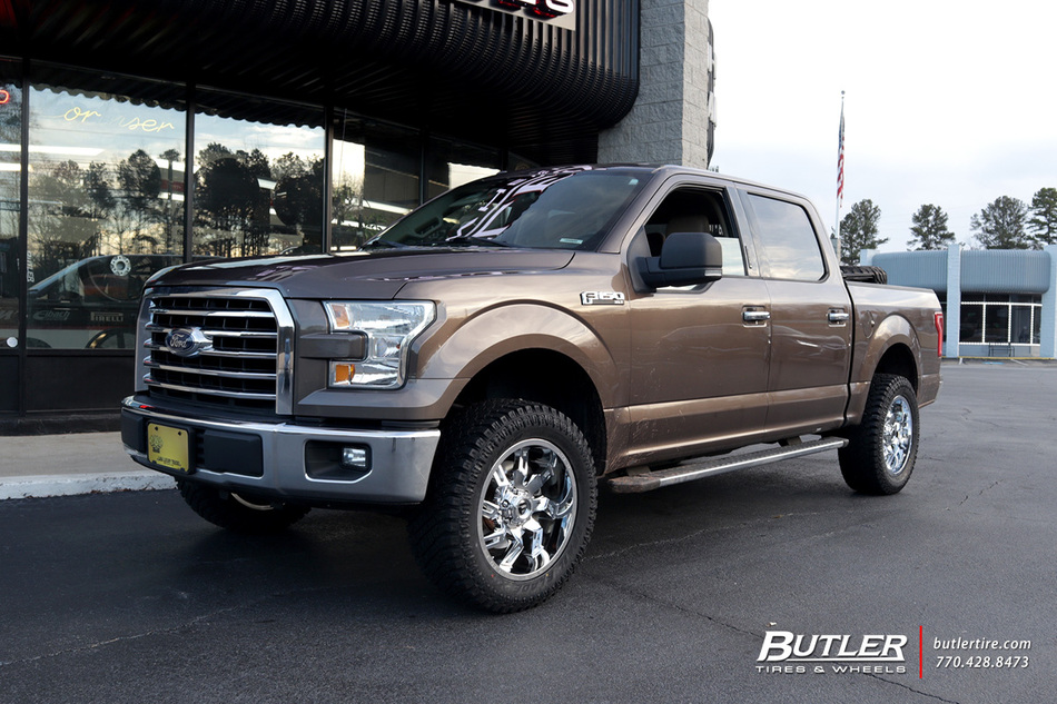 Ford F150 with 20in Fuel Lockdown Wheels exclusively from Butler Tires ...