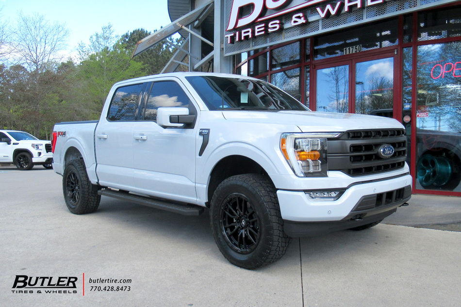 Ford F150 with 20in Fuel Rebel Wheels exclusively from Butler Tires and ...