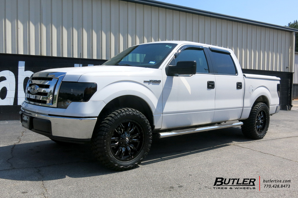Ford F150 with 20in Fuel Sledge Wheels exclusively from Butler Tires ...