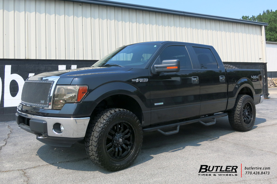 Ford F150 with 20in Fuel Sledge Wheels exclusively from Butler Tires ...