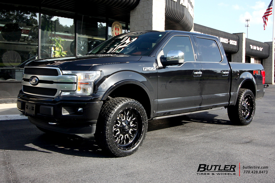 Ford F150 with 20in Fuel Stroke Wheels exclusively from Butler Tires ...