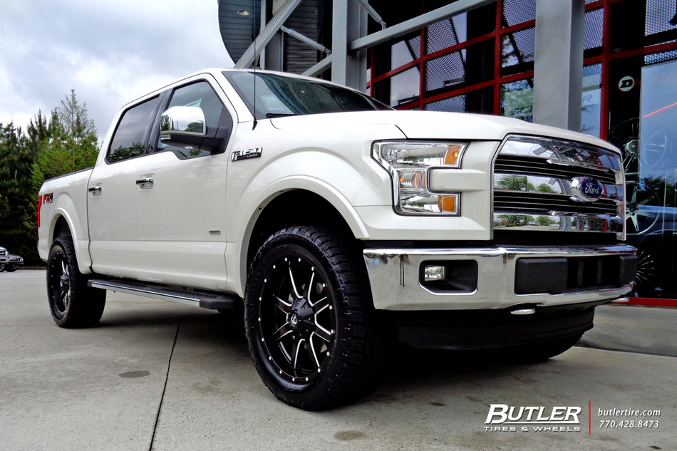 Ford F150 with 22in Fuel Maverick Wheels exclusively from Butler Tires ...