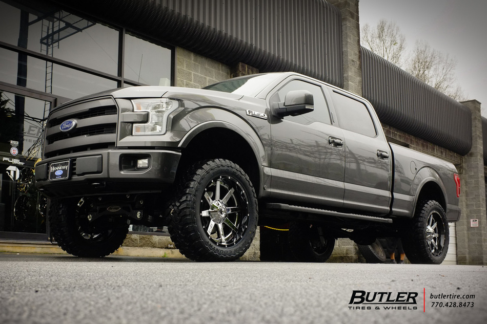 Ford F150 with 22in Fuel Maverick Wheels exclusively from Butler Tires ...