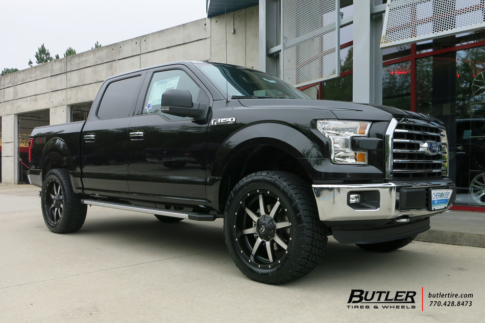 Ford F150 with 22in Fuel Maverick Wheels exclusively from Butler Tires ...