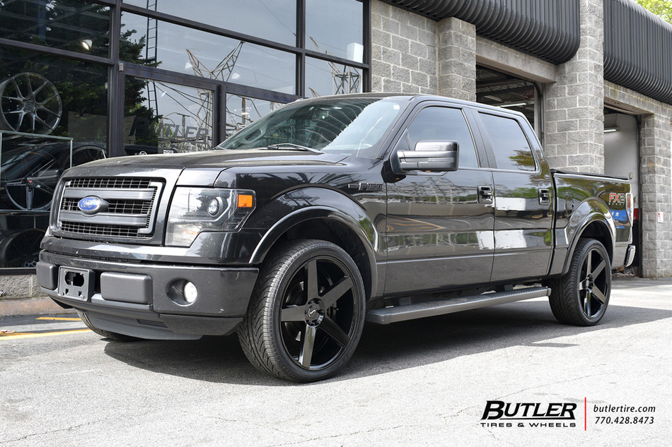 Ford F150 with 24in Status Empire Wheels exclusively from Butler Tires ...