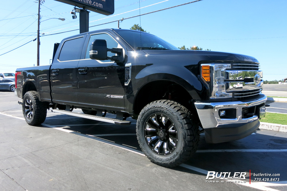Ford F250 with 20in Black Rhino Pinatubo Wheels exclusively from Butler ...