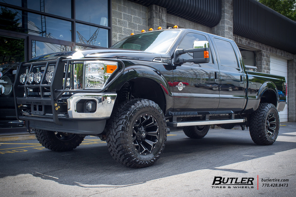 Ford F250 with 20in Fuel Assault Wheels exclusively from Butler Tires ...