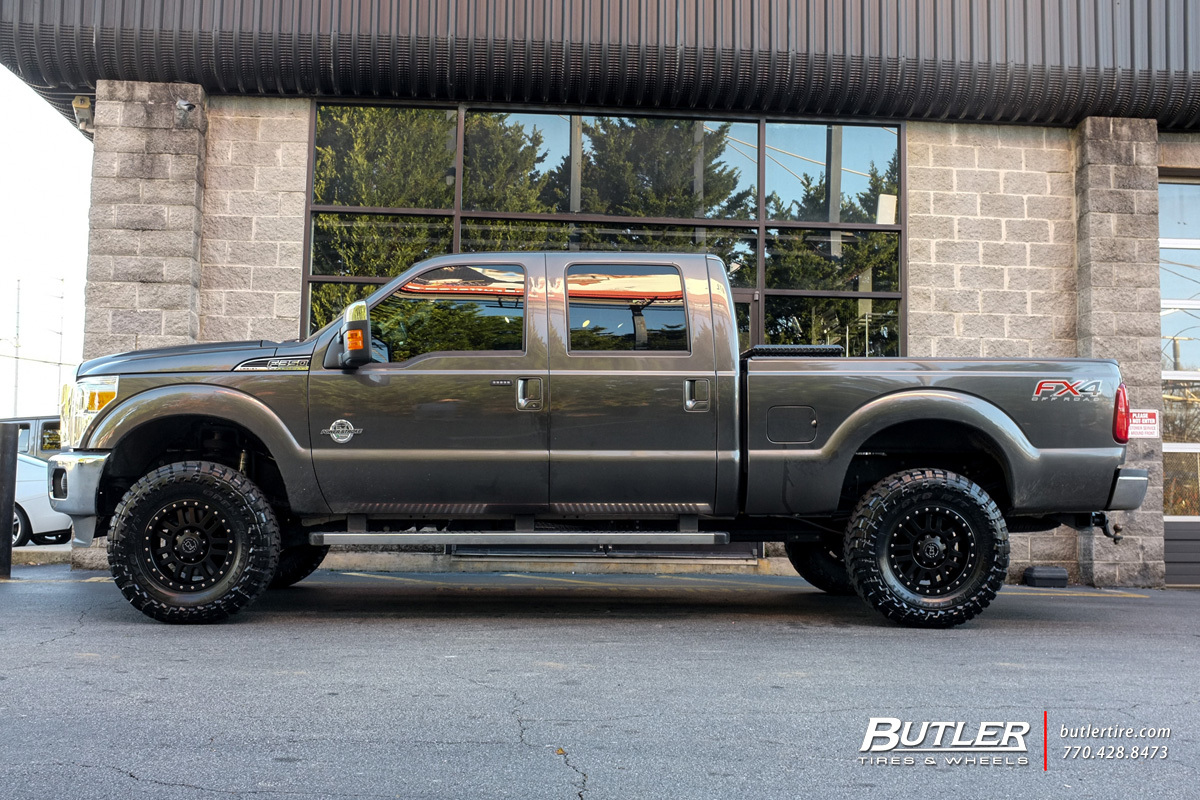Ford F350 with 18in Black Rhino El Cajon Wheels exclusively from Butler ...