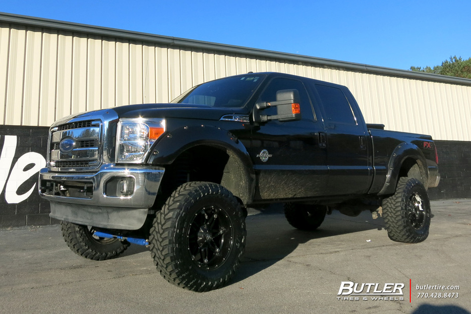 Ford F350 with 20in Fuel Hostage Wheels exclusively from Butler Tires ...