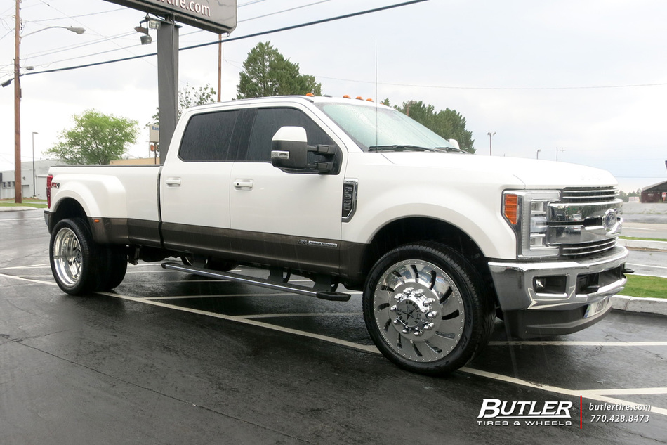 Ford F350 with 26in American Force Concept Wheels exclusively from ...