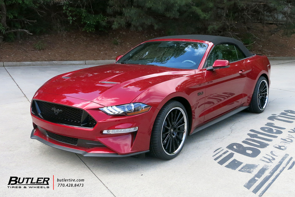 Ford Mustang with 20in Asanti ABL24 Wheels exclusively from Butler ...