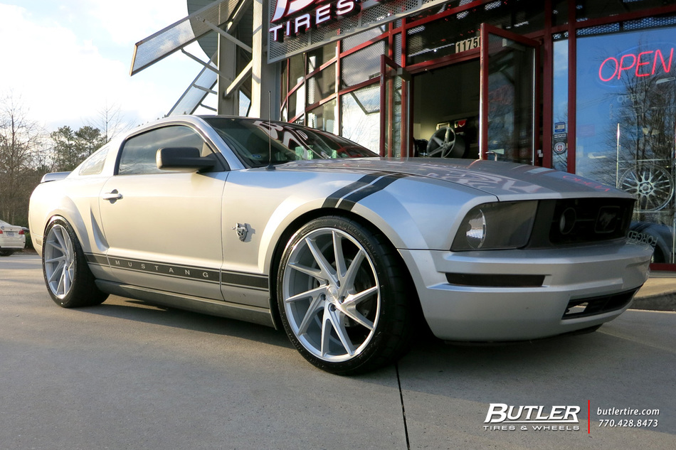 Ford Mustang with 20in Niche Invert Wheels exclusively from Butler ...