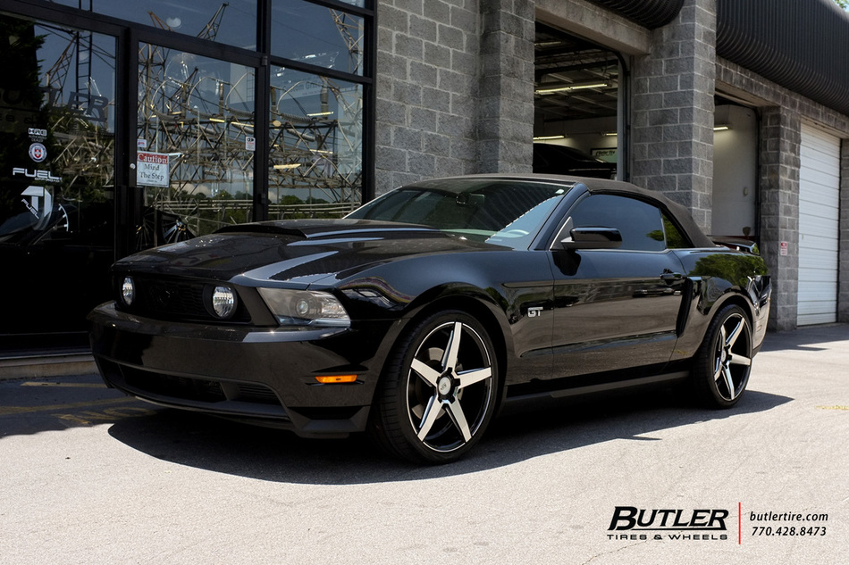 Ford Mustang with 20in Savini BM11 Wheels exclusively from Butler Tires ...