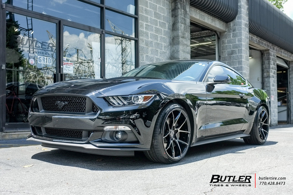 Ford Mustang with 20in Savini BM14 Wheels exclusively from Butler Tires ...