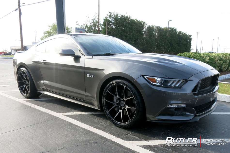 Ford Mustang with 20in Savini BM14 Wheels exclusively from Butler Tires ...