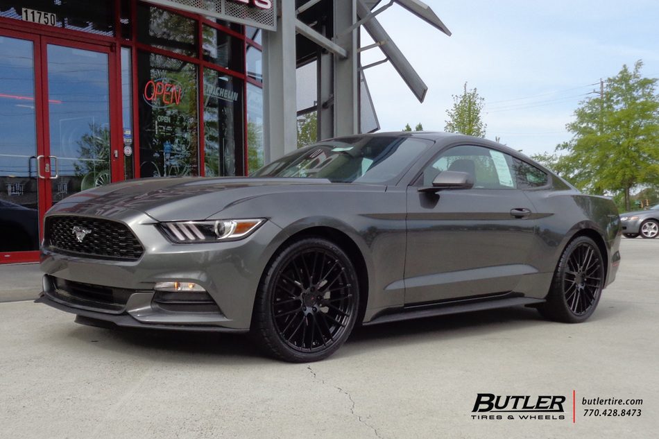 Ford Mustang with 20in TSW Max Wheels exclusively from Butler Tires and ...