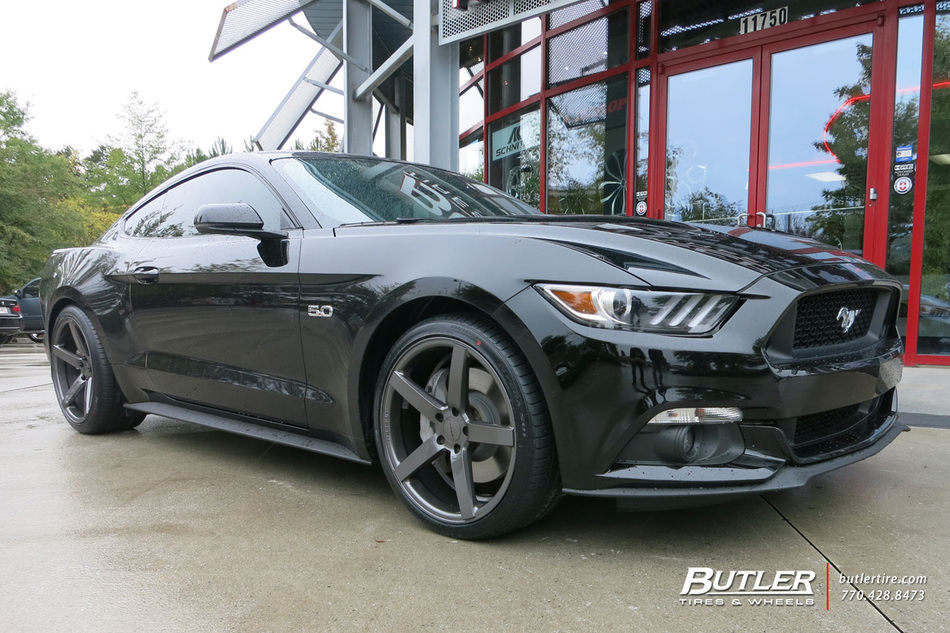 Ford Mustang with 20in Vossen CV3-R Wheels exclusively from Butler ...